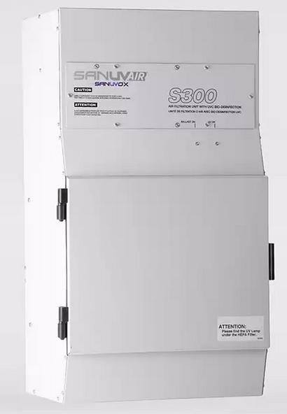 Clark Air Systems | Commercial Air Purifiers | Sanuvox HEPA & UV Air ...